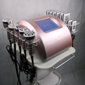 Professional 6in1 Pink Pearl 40K Cavitation 4MHz RF Slimming Machine ...
